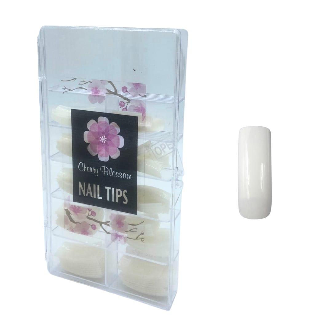 Natural Full Nail Tips - 100pc - Cherry Blossom Store