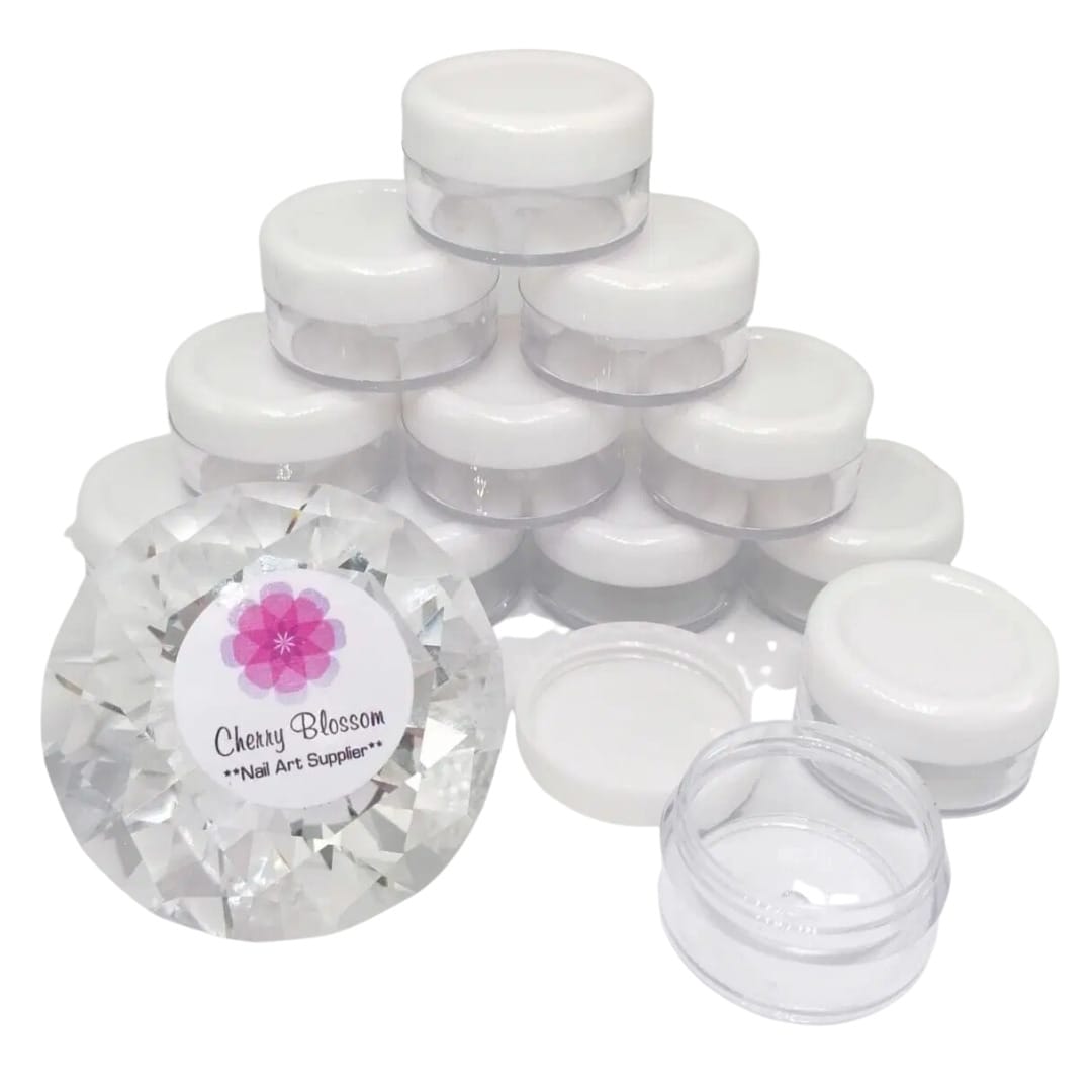 Empty Tubs Set - White 12pc - Cherry Blossom Store