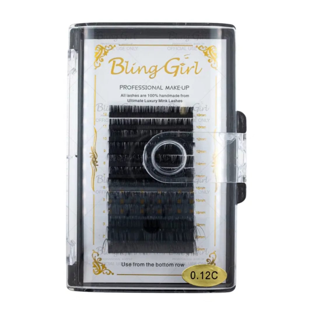 Bling Girl Individual Lashes 0.12C-Mixed - Cherry Blossom Store
