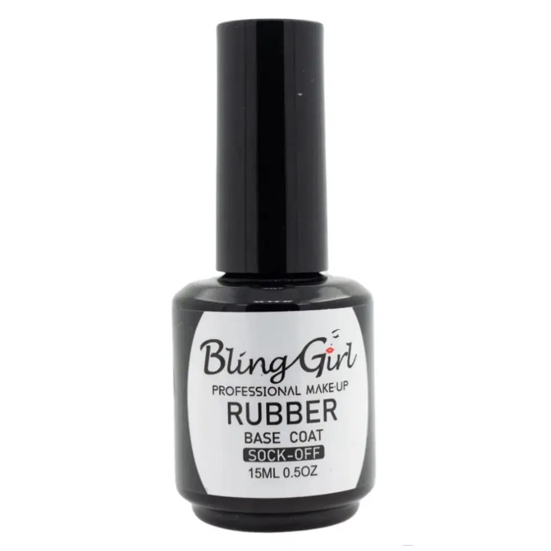 Bling Girl 15ml-Rubber Base Coat - Cherry Blossom Store