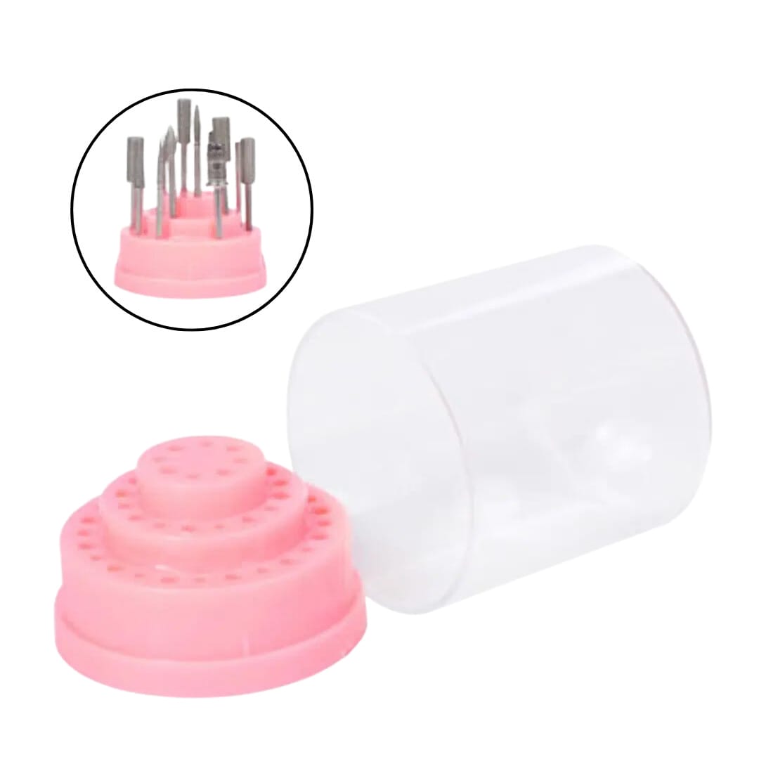 Small Round Drill Bit holder 48 drills - random send - Cherry Blossom Store