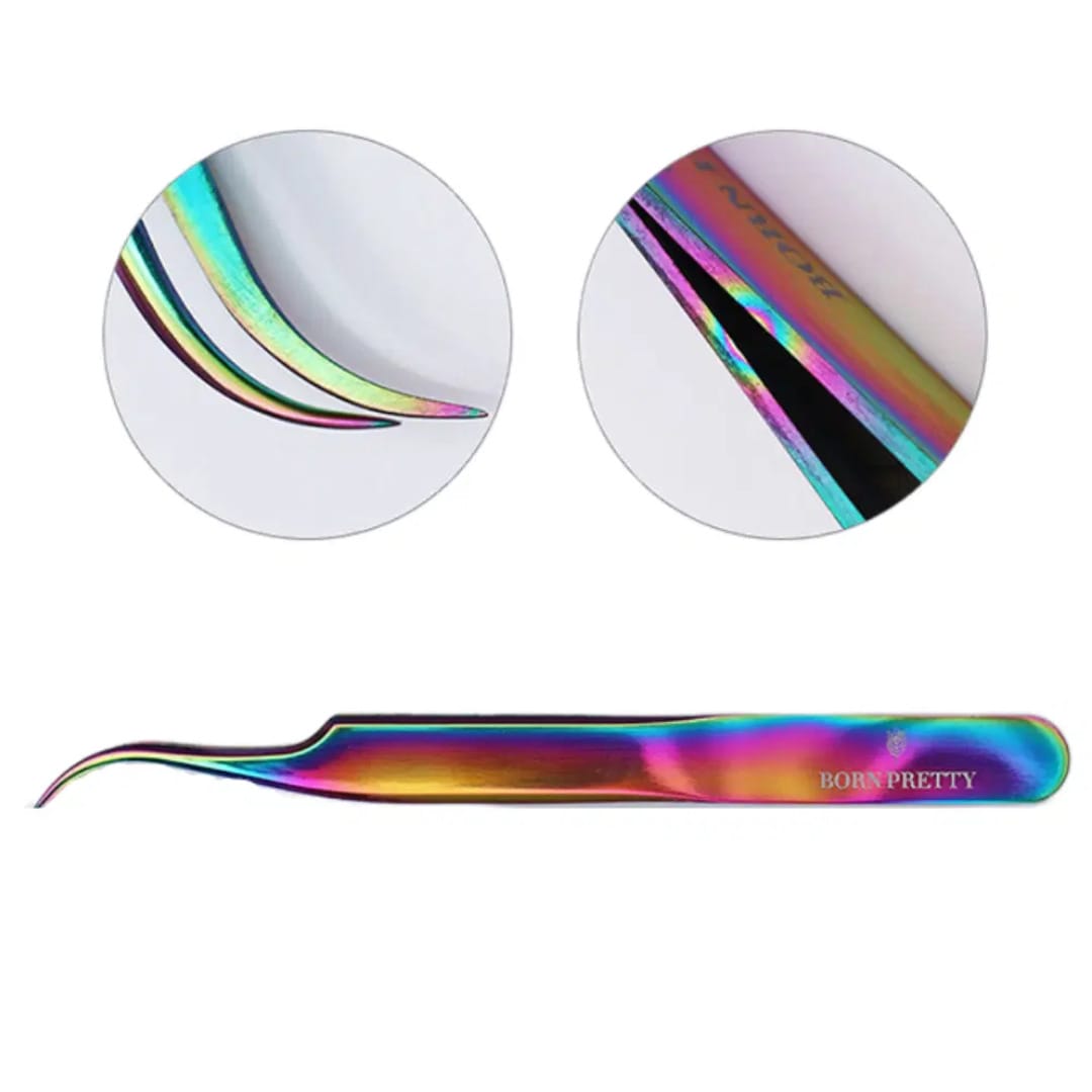 BORN PRETTY Stainless Steel Tweezer-2 - Cherry Blossom Store