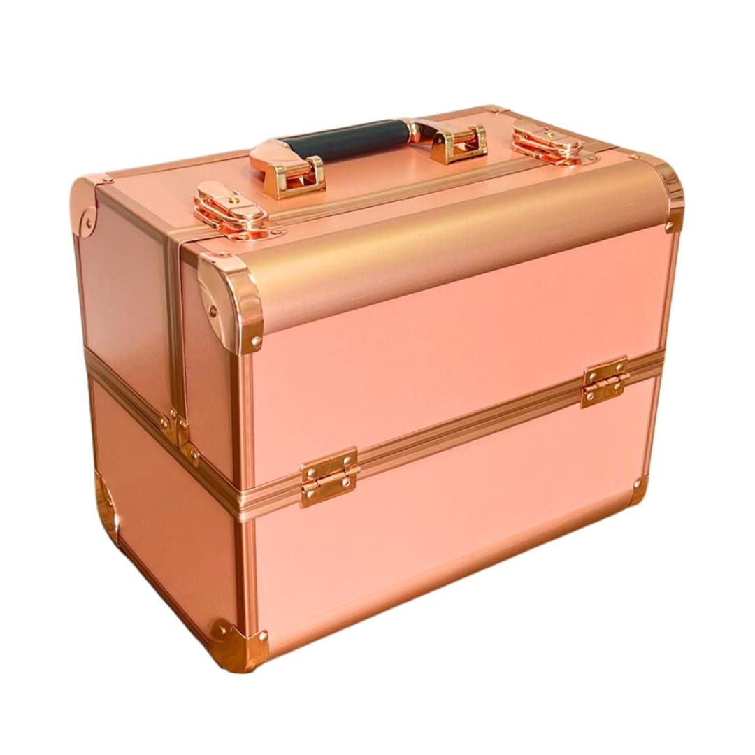 Cosmetic Case - Rose Gold - Cherry Blossom Store