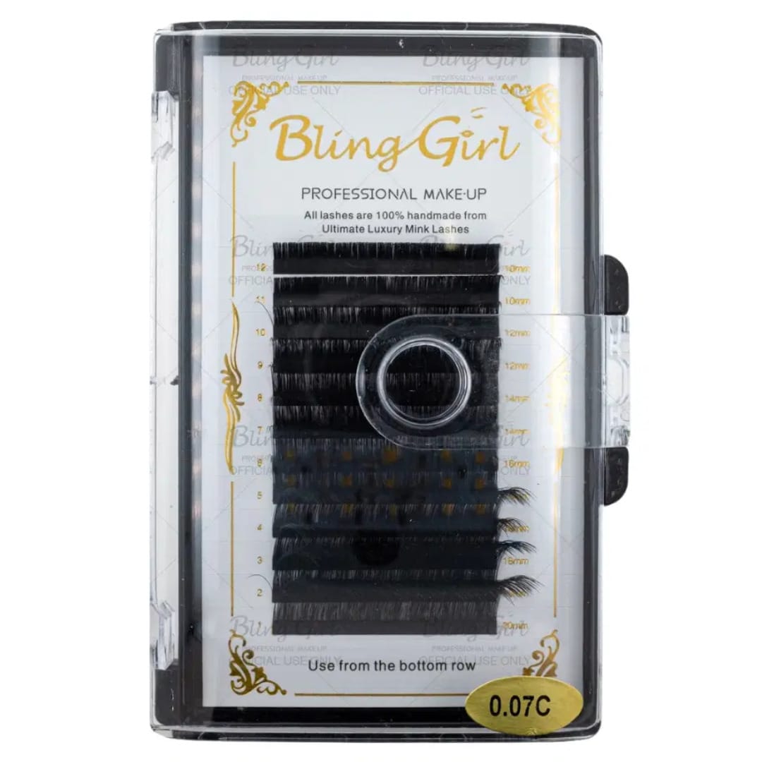 Bling Girl Individual Lashes 0.07C-Mixed - Cherry Blossom Store